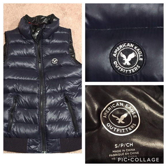 American Eagle Puffer Vest